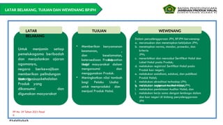 KEBIJAKAN DAN REGULASI JAMINAN PRODUK HALAL.pptx
