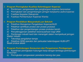 Kebijakan dan strategi pemberdayaan umkm | PPT