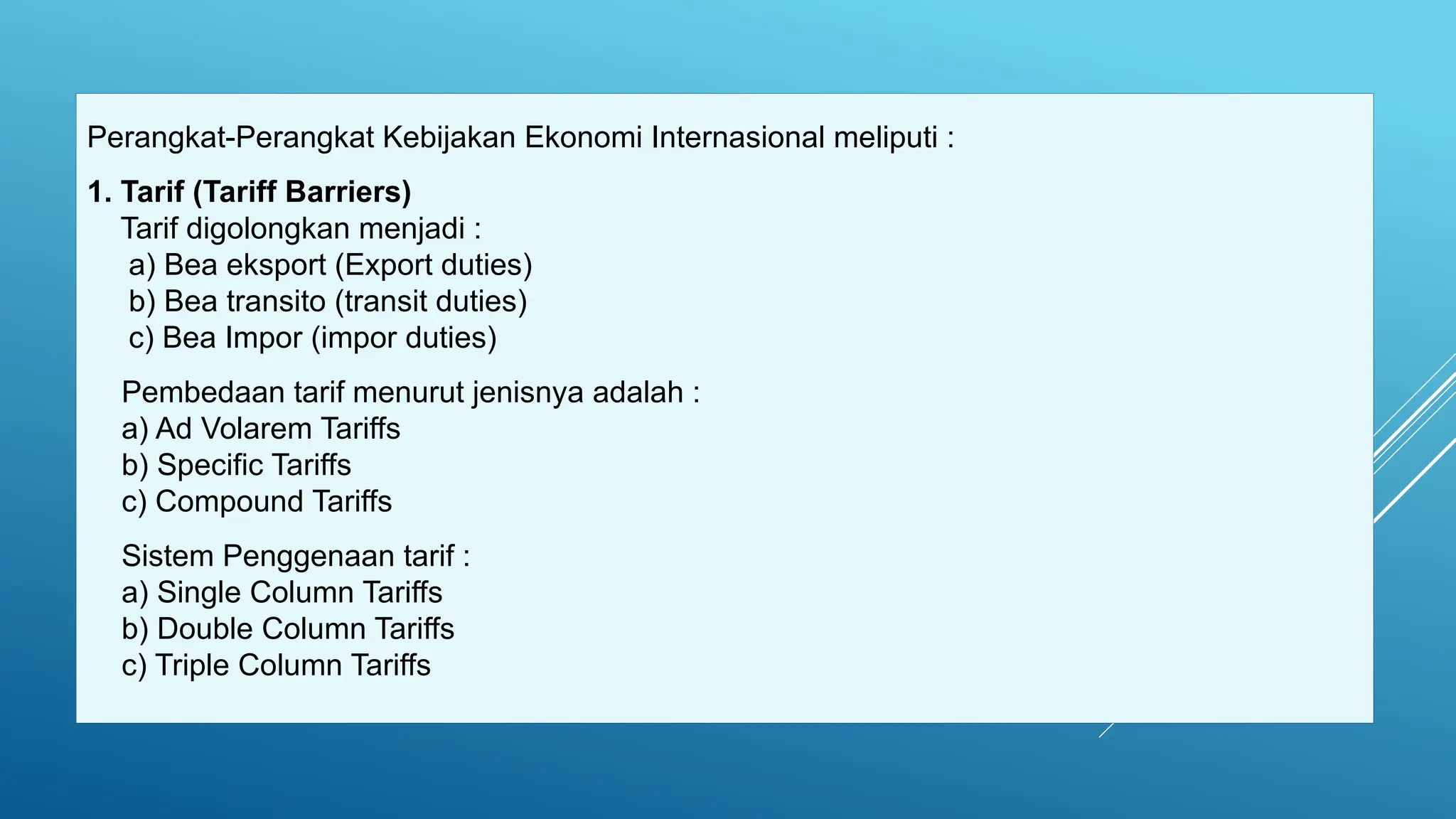 KEBIJAKAN EKONOMI INTERNASIONALLLLL.pptx