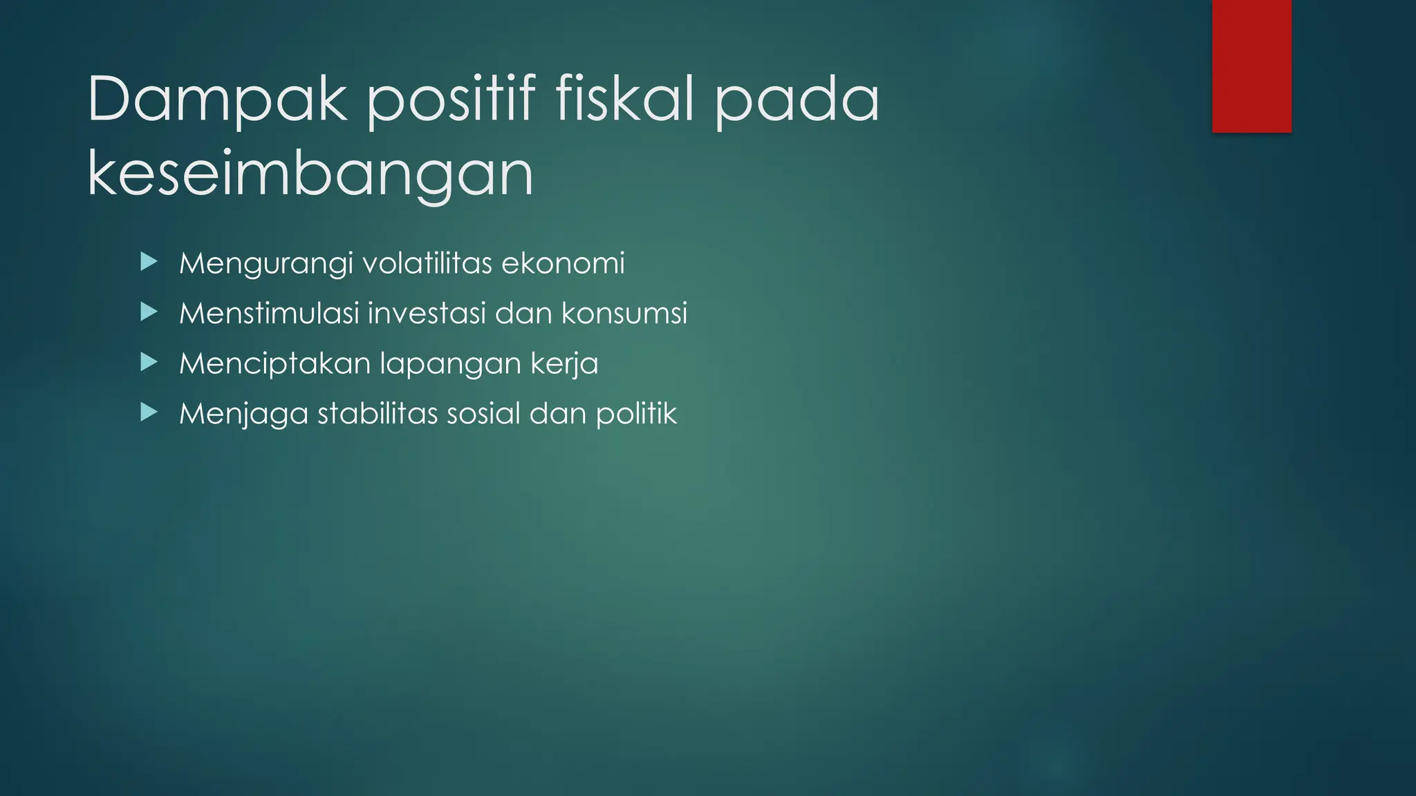 Kebijakan Fiskal dalam keseimbangan ekonomi.pptx