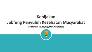 Kebijakan jabfung 210321_daring_widya | PPTX