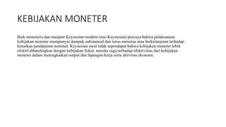 KEBIJAKAN MONETER & FISKAL.pptx