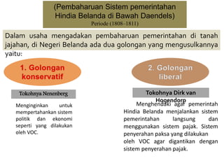 Kebijakan pemerintah kolonial di nusantara | PPTX