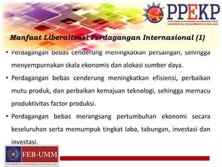 Kebijakan Perdagangan Internasional | PPTX