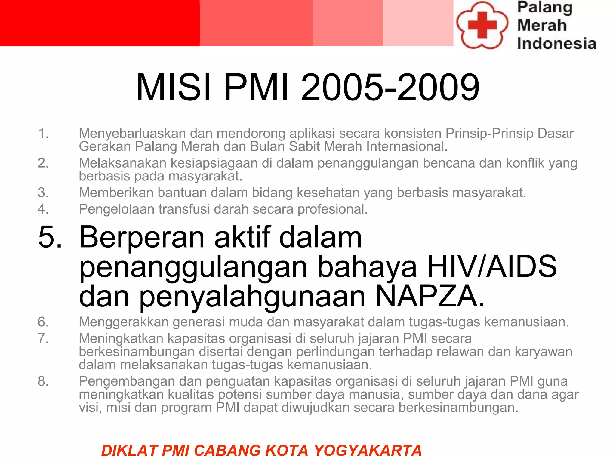 Kebijakan PMI PPT (Materi PMR) | PPT