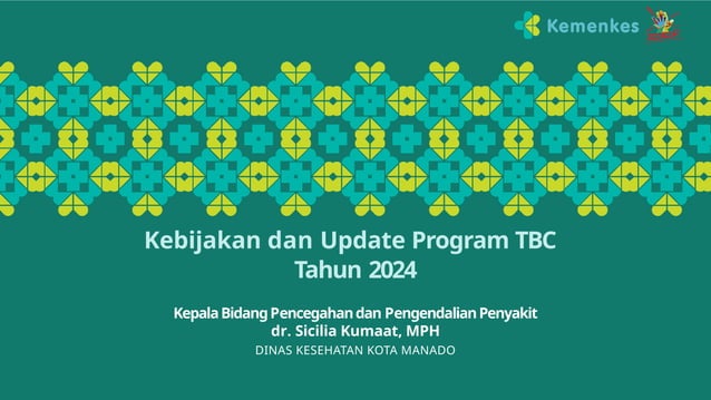 Kebijakan Program TBC terbaru pada pelatihan.pptx