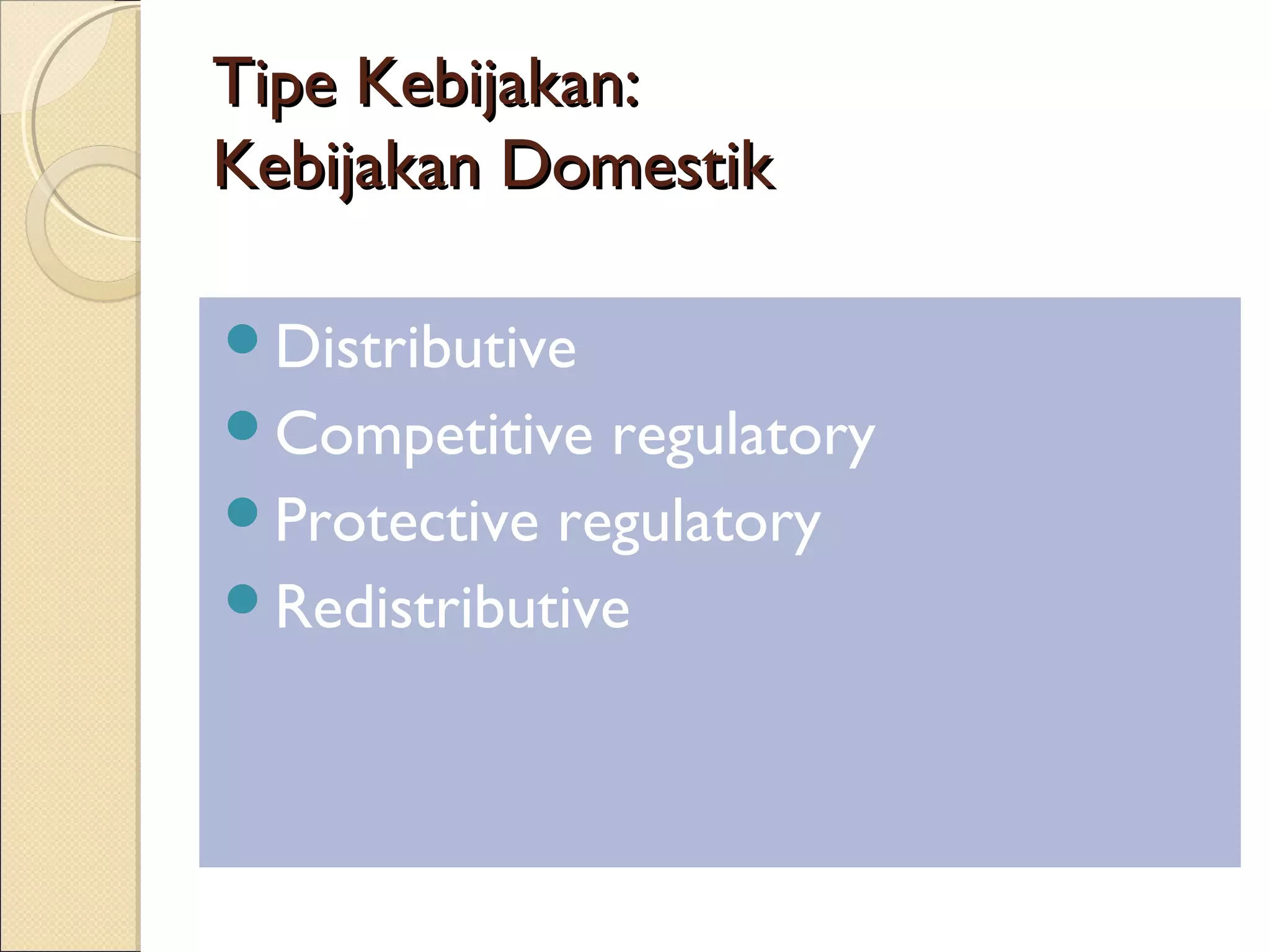 Materi Kebijakan publik | PPT