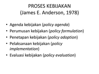 Kebijakan publik | PPTX