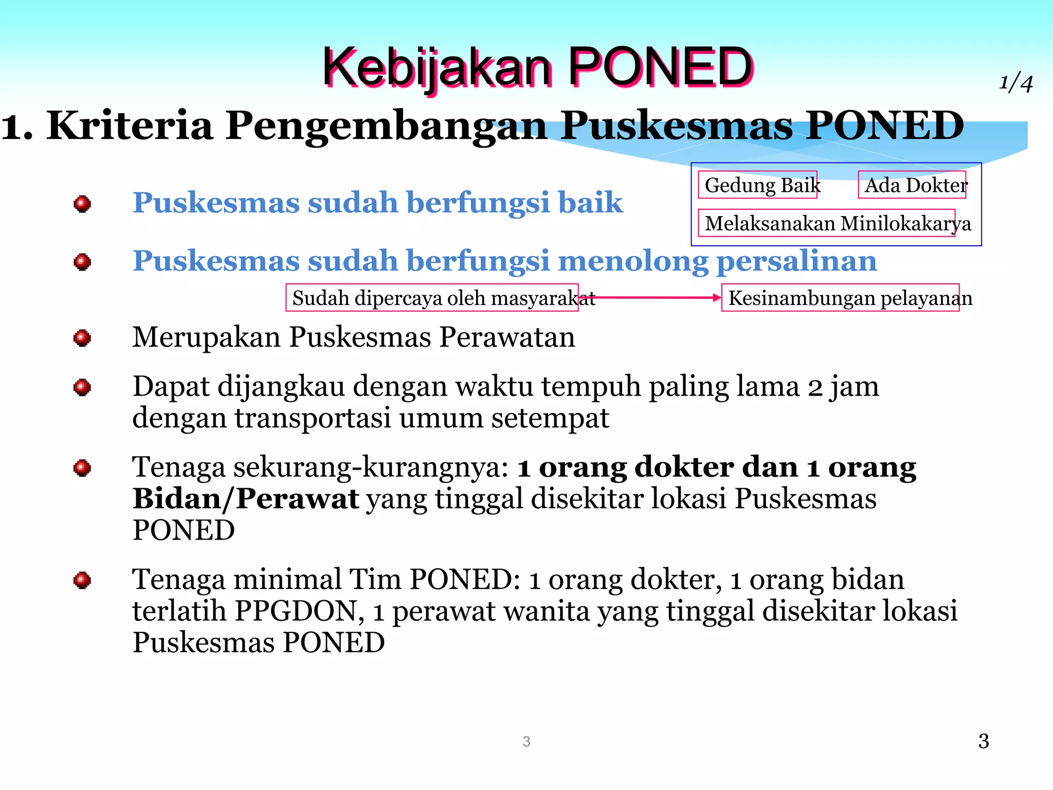 Kebijakan Puskesmas Mampu Poned.ppt