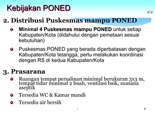 Kebijakan Puskesmas Mampu Poned.ppt