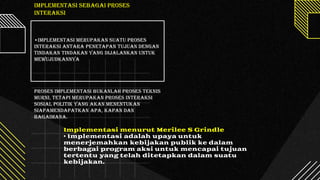 studi implementasi kebijakan publik kompleksitas, konsepsi, dan tektik ...