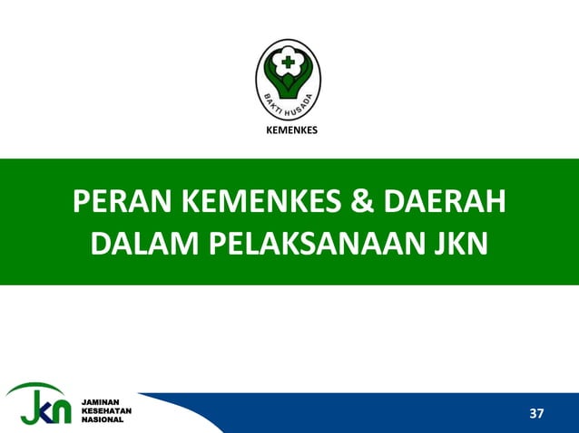 Kebijakan JKN tahun 2014 Republik Indonesia | PPT