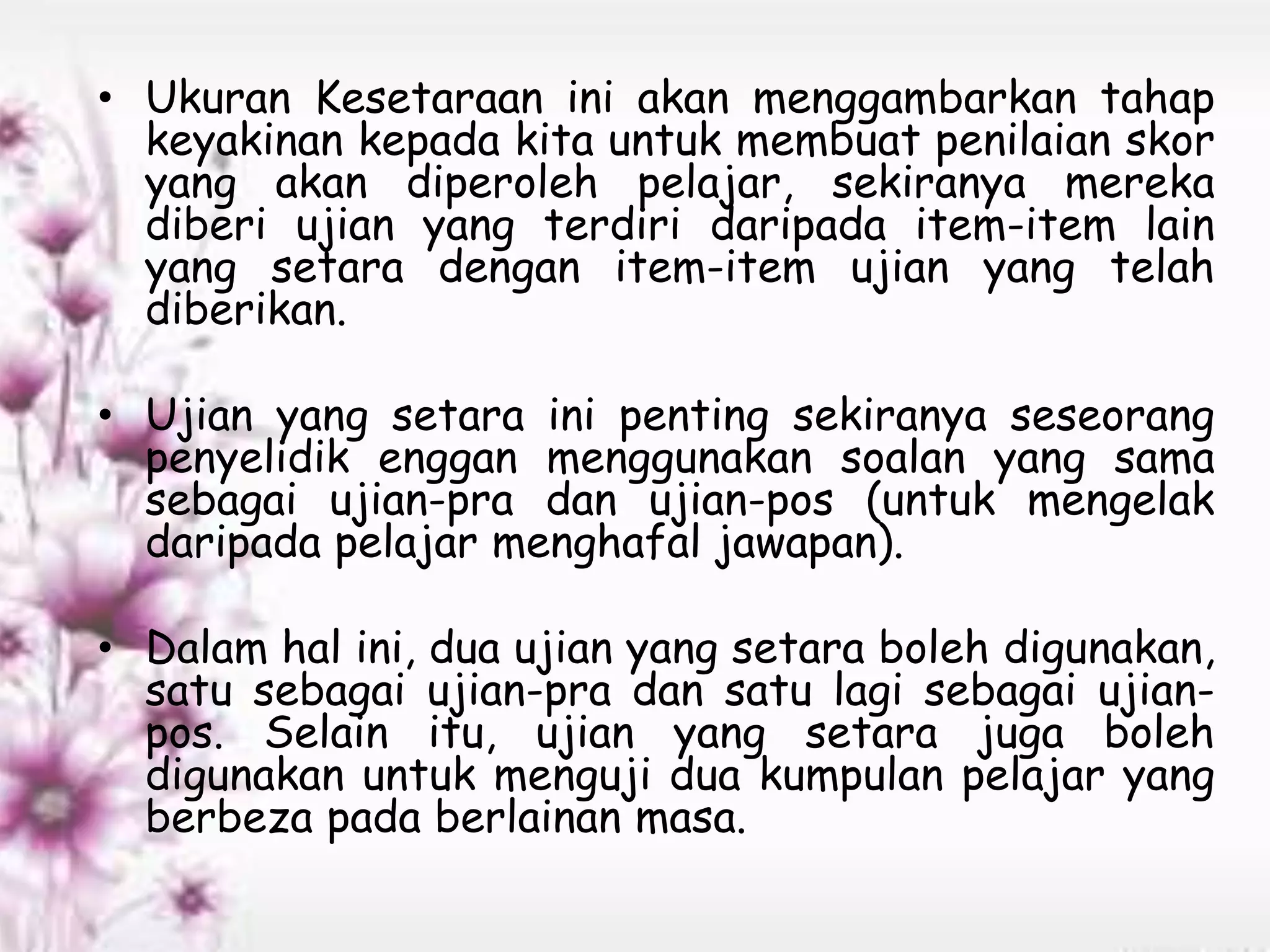 Kebolehpercayaan sej3093 ranjini_lalitha_2016 | PPT