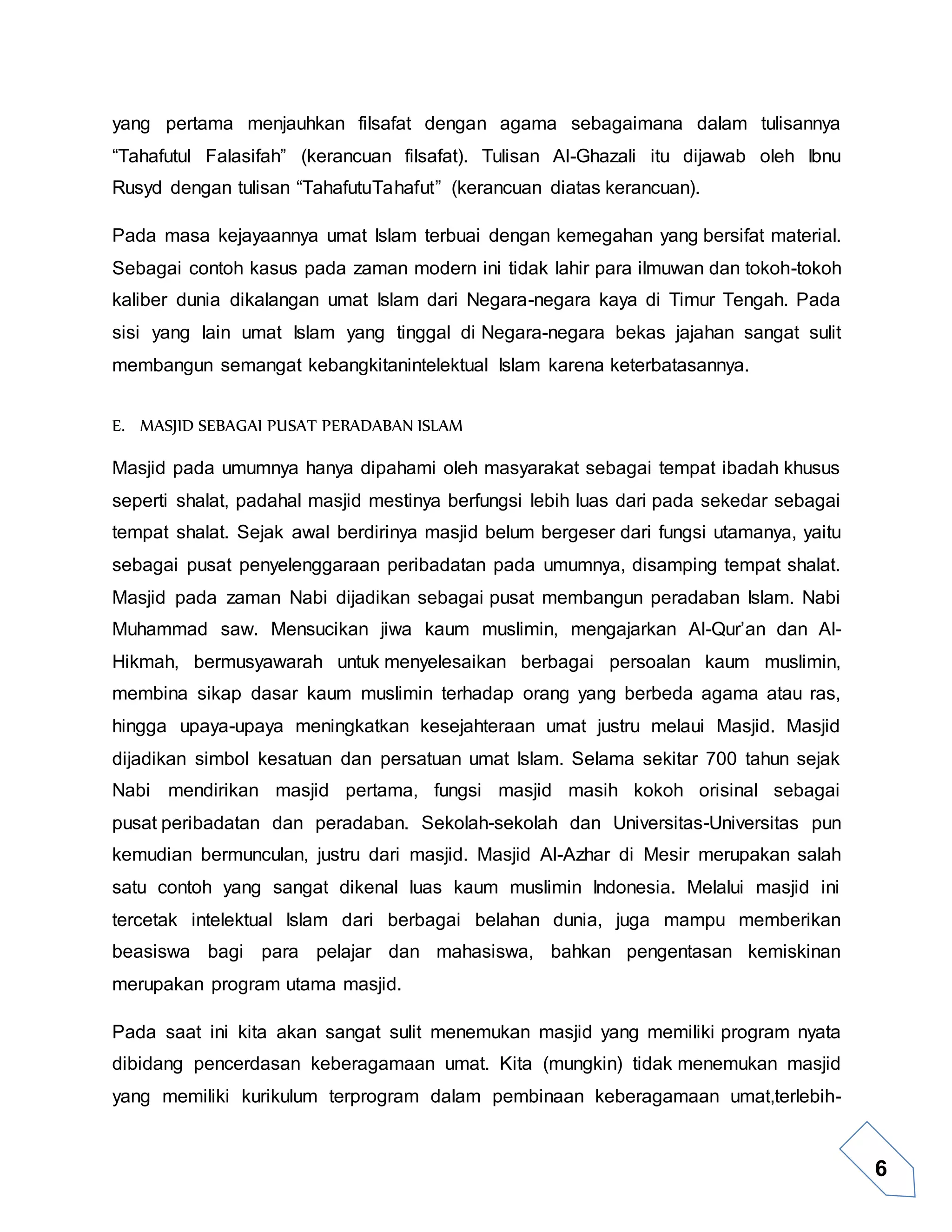 Kebudayaan dalam islam | DOCX