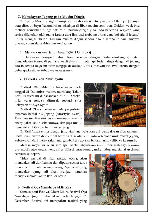 Kebudayaan jepang | DOCX