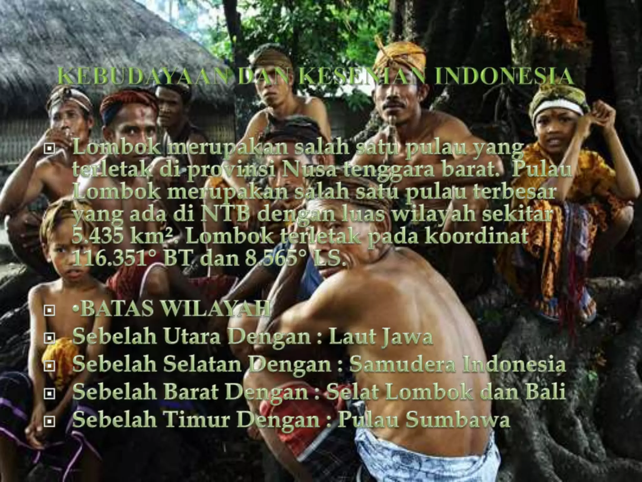Kebudayaan lombok | PPTX