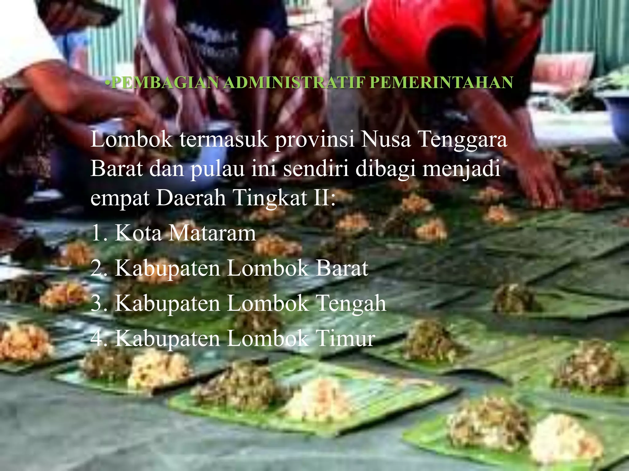 Kebudayaan lombok | PPTX