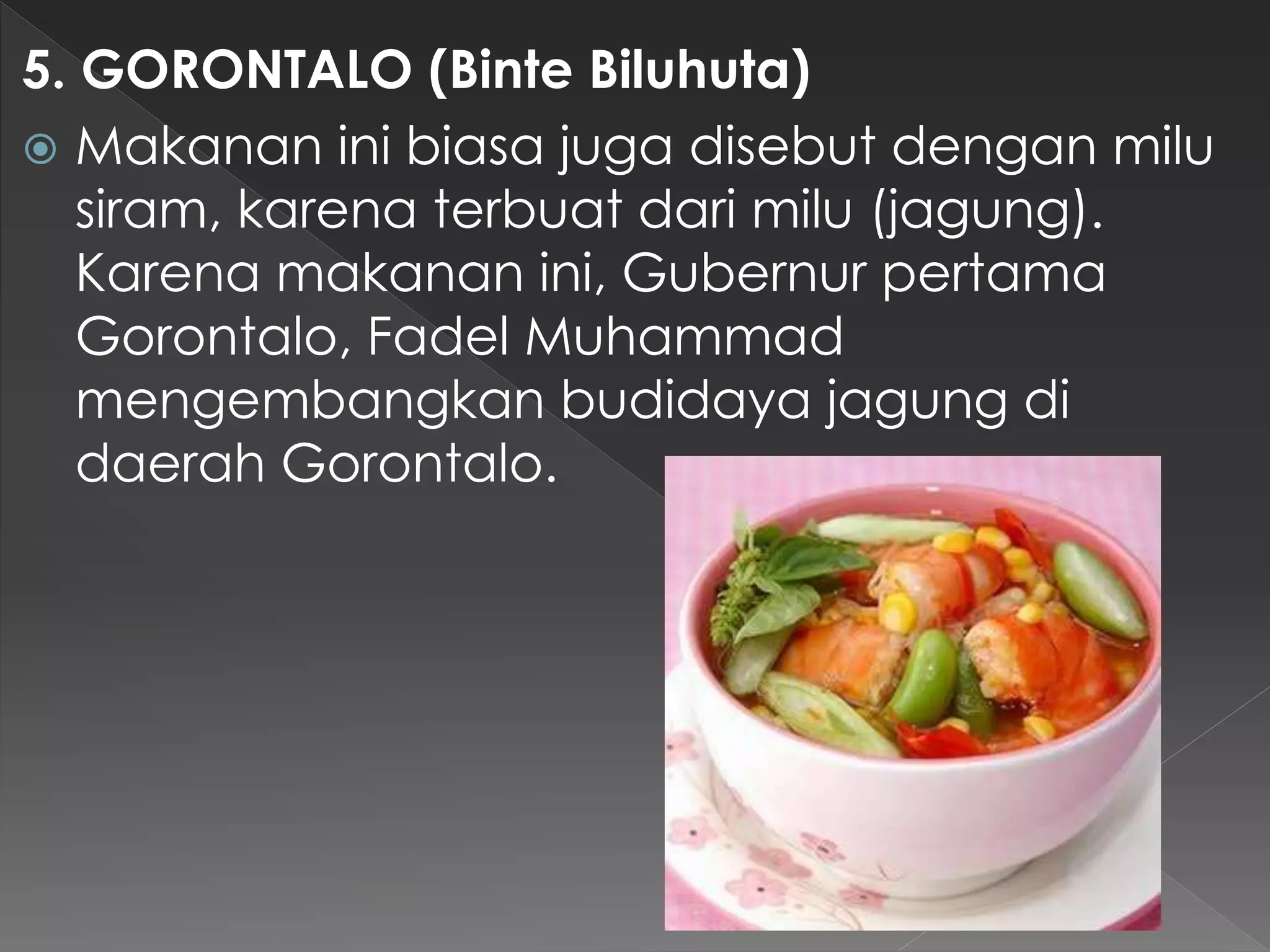 Kebudayaan makanan tradisional | PPTX
