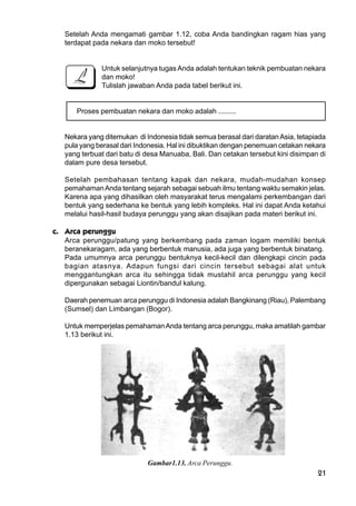 Kebudayaan masyarakat prasejarah indonesia | PDF