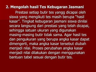 Kebugaran Jasmani | PPT