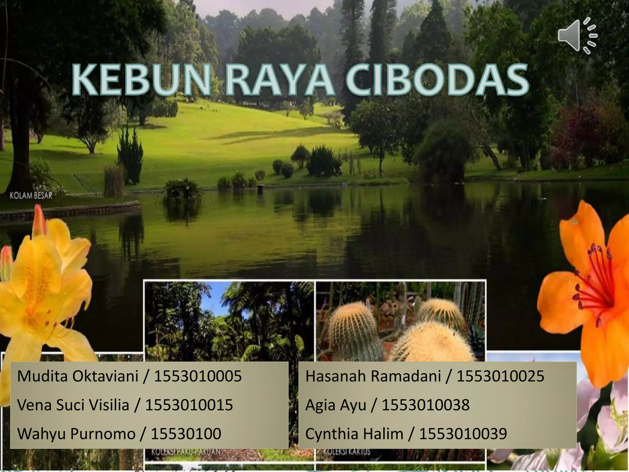Area Lansekap, Hutan dan Padang Rumput Kebun Raya Cibodas | PPTX