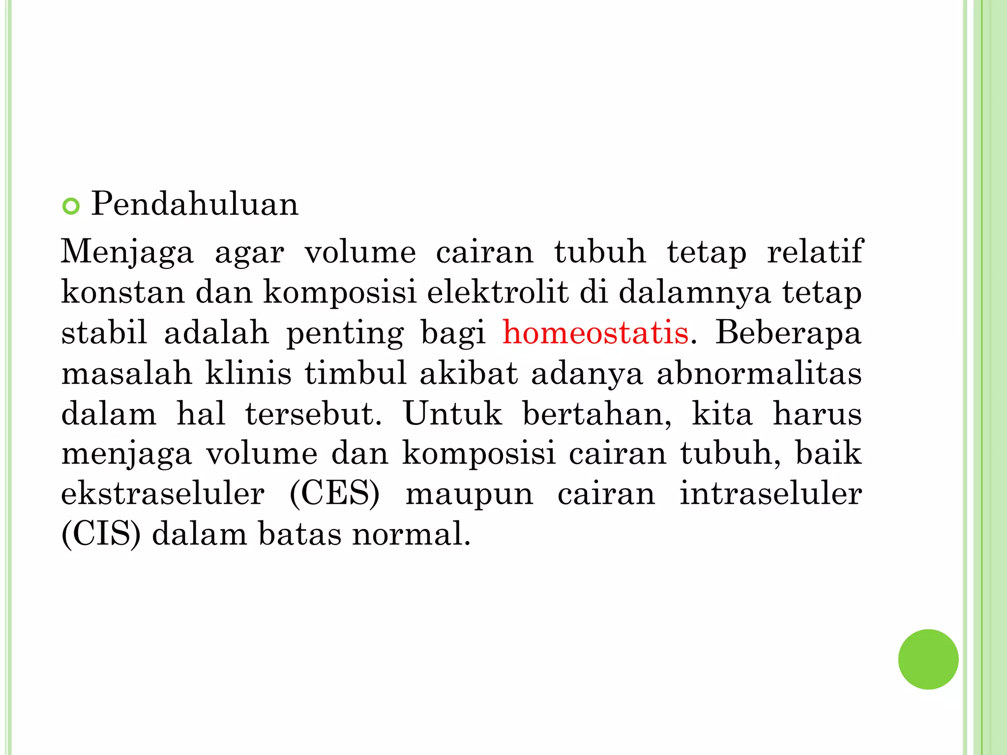 Kebutuhan Cairan | PDF