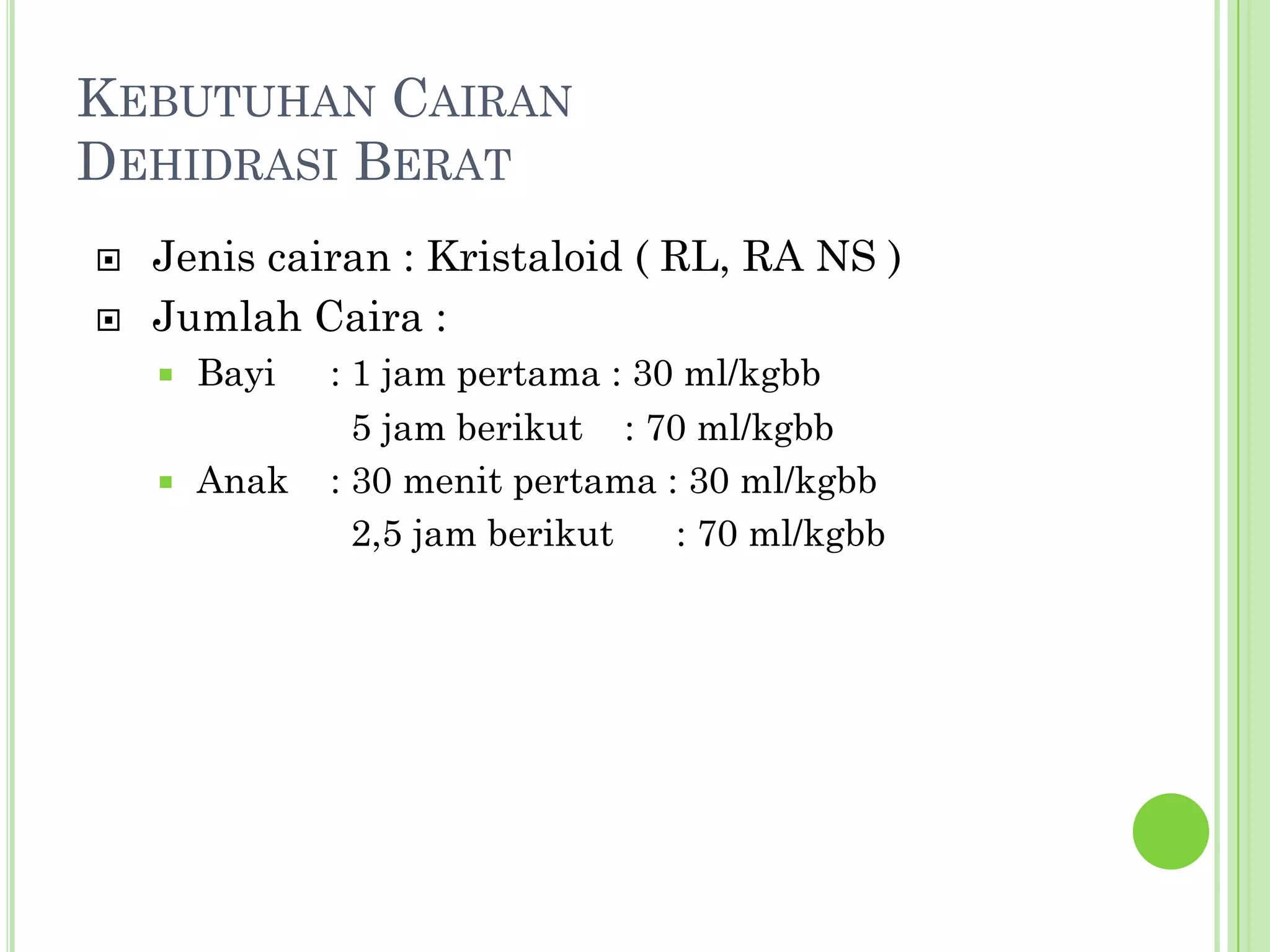 Kebutuhan Cairan | PDF