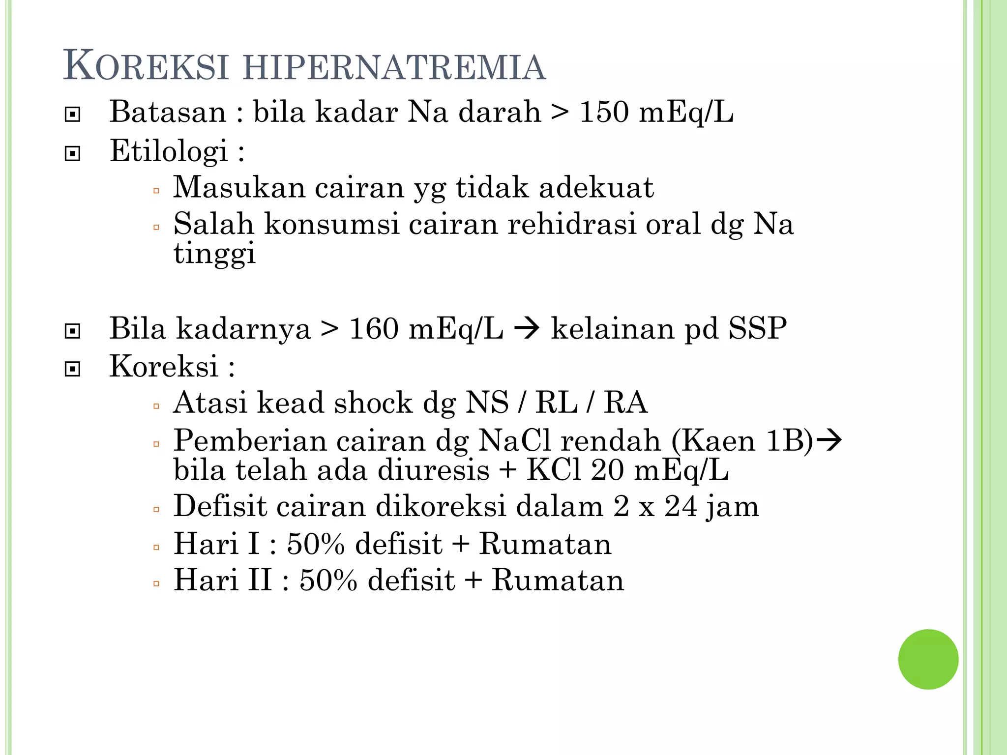 Kebutuhan Cairan | PDF