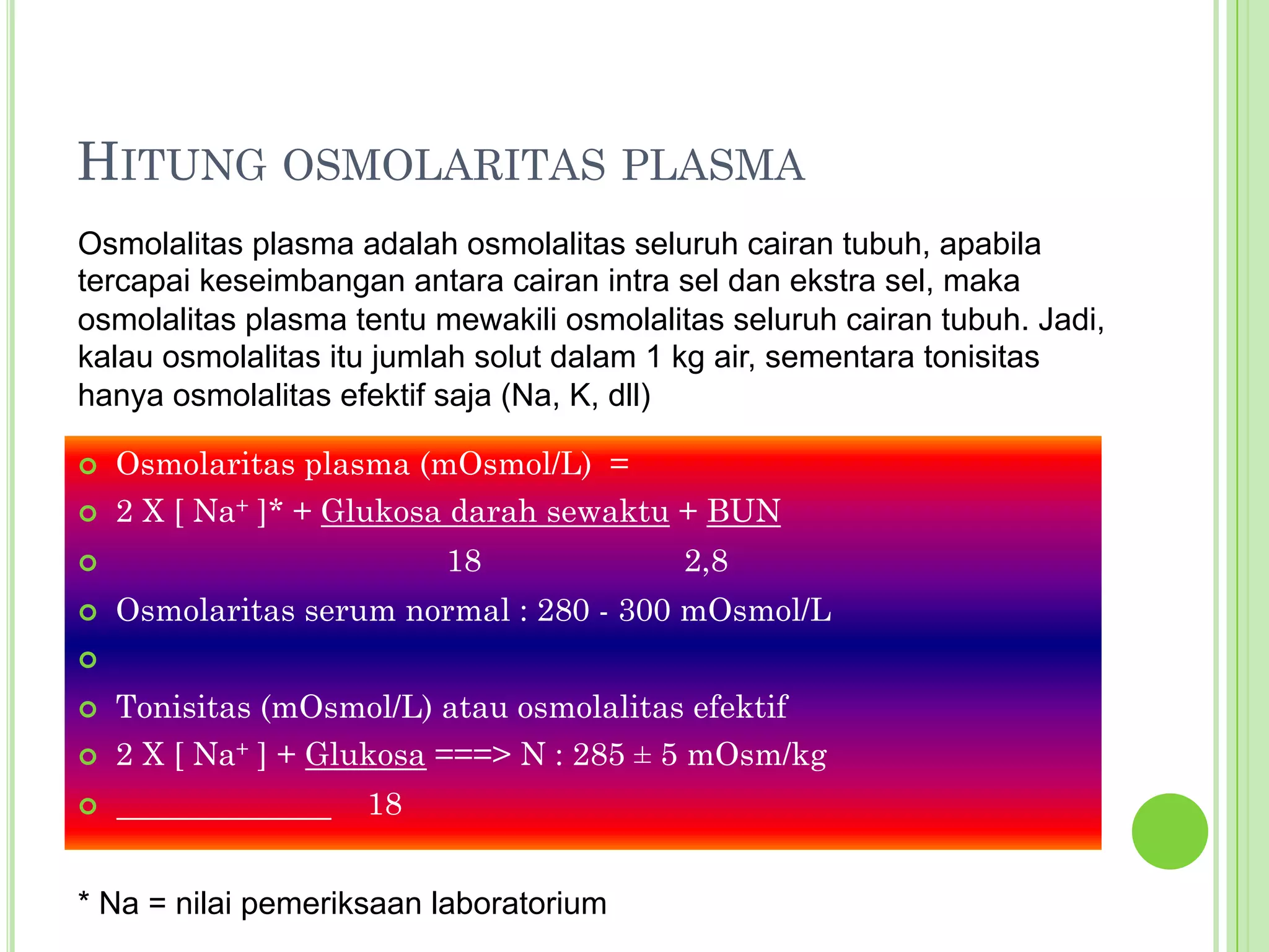 Kebutuhan Cairan | PDF