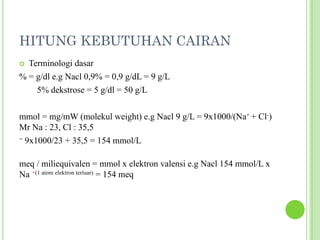 Kebutuhan Cairan | PDF