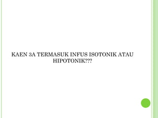 Kebutuhan Cairan | PPT