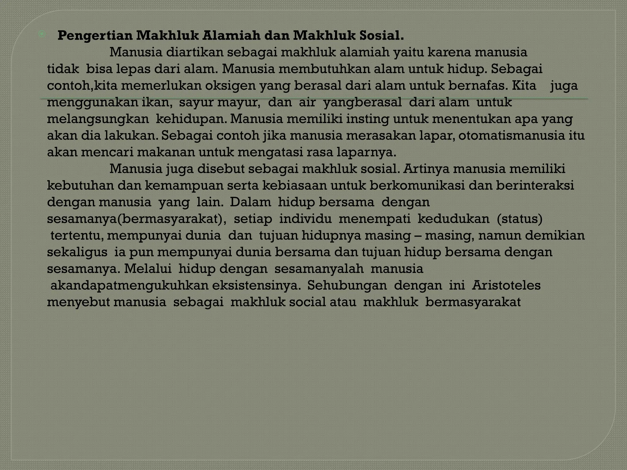 Kebutuhan dan pola hubungan antar manusia sebagai insan.pptx