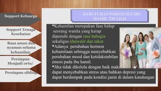 Kebutuhan dasar ibu hamil sesuai dengan tahapan perkembangannya | PPT