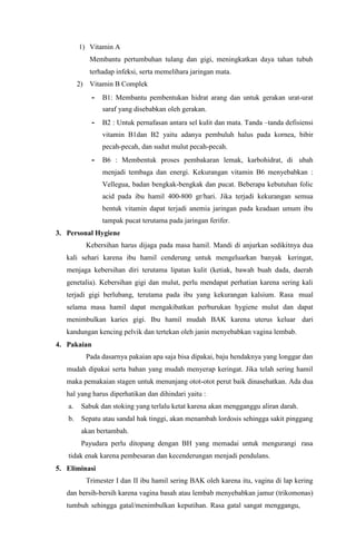 KEBUTUHAN DASAR IBU HAMIL SESUAI DENGAN TAHAP PERKEMBANGANNYA.docx