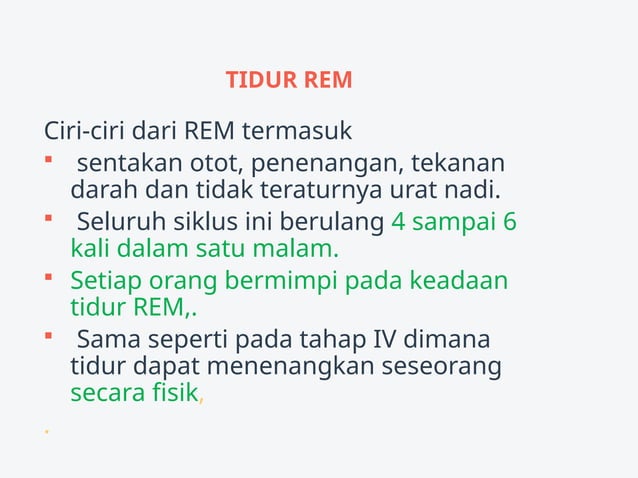 KEBUTUHAN_ISTIRAHAT_dan_TIDUR dalam manajemen patient safety.ppt