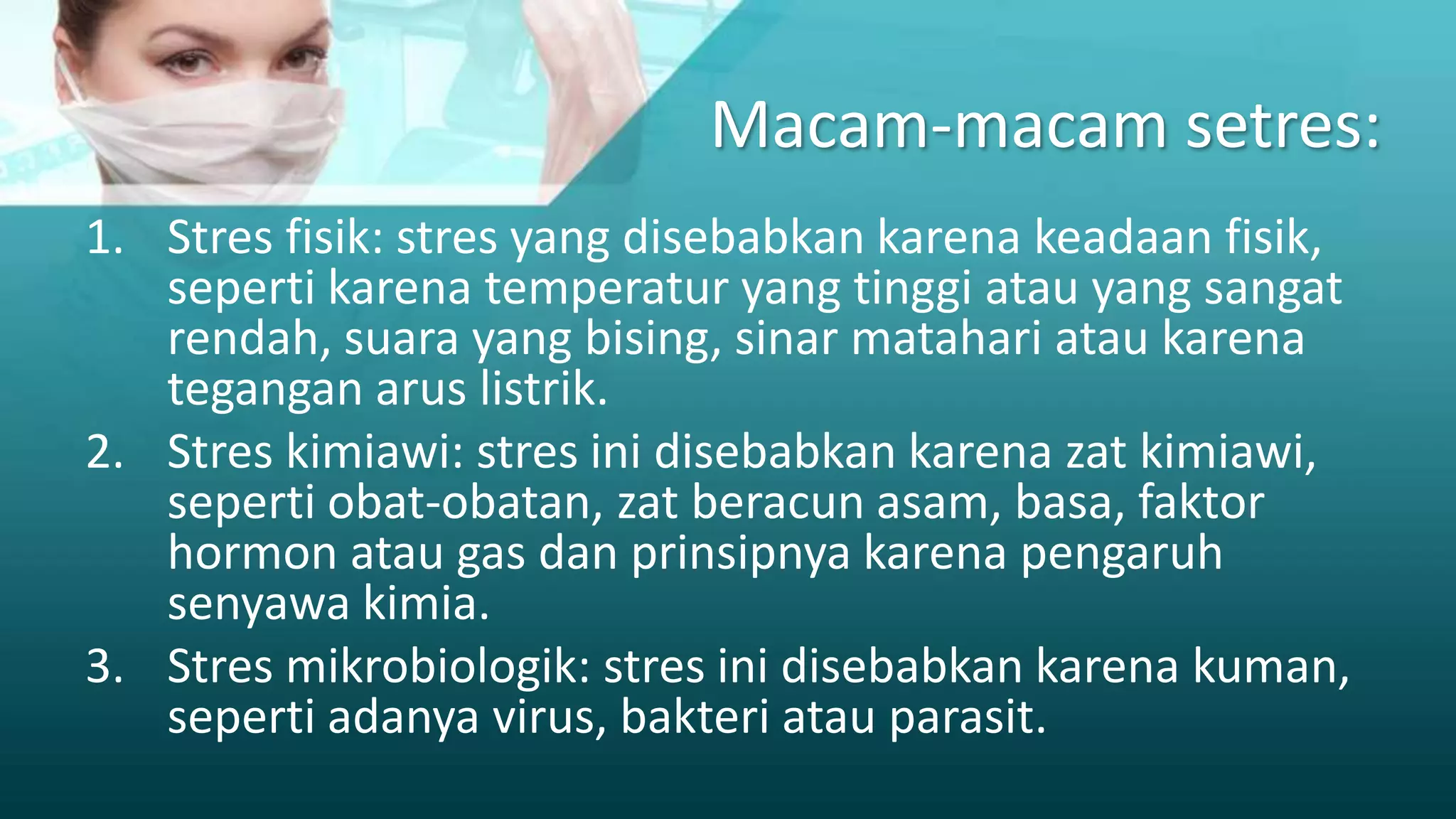 Kebutuhan psikososial, konsep diri, seksualitas, spritual, stress dan ...