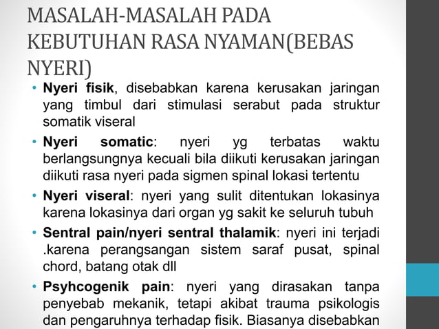 Kebutuhan rasa aman nyaman | PPTX