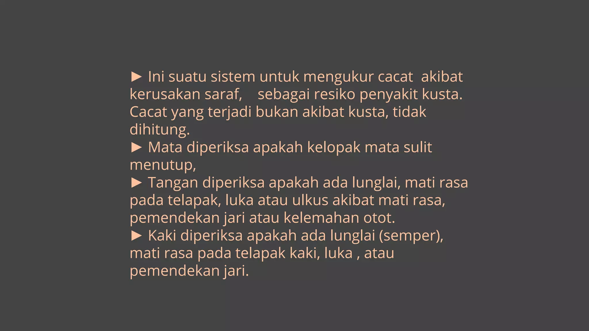 Kecacatan dan pencegahan kecatatan kusta | PPTX