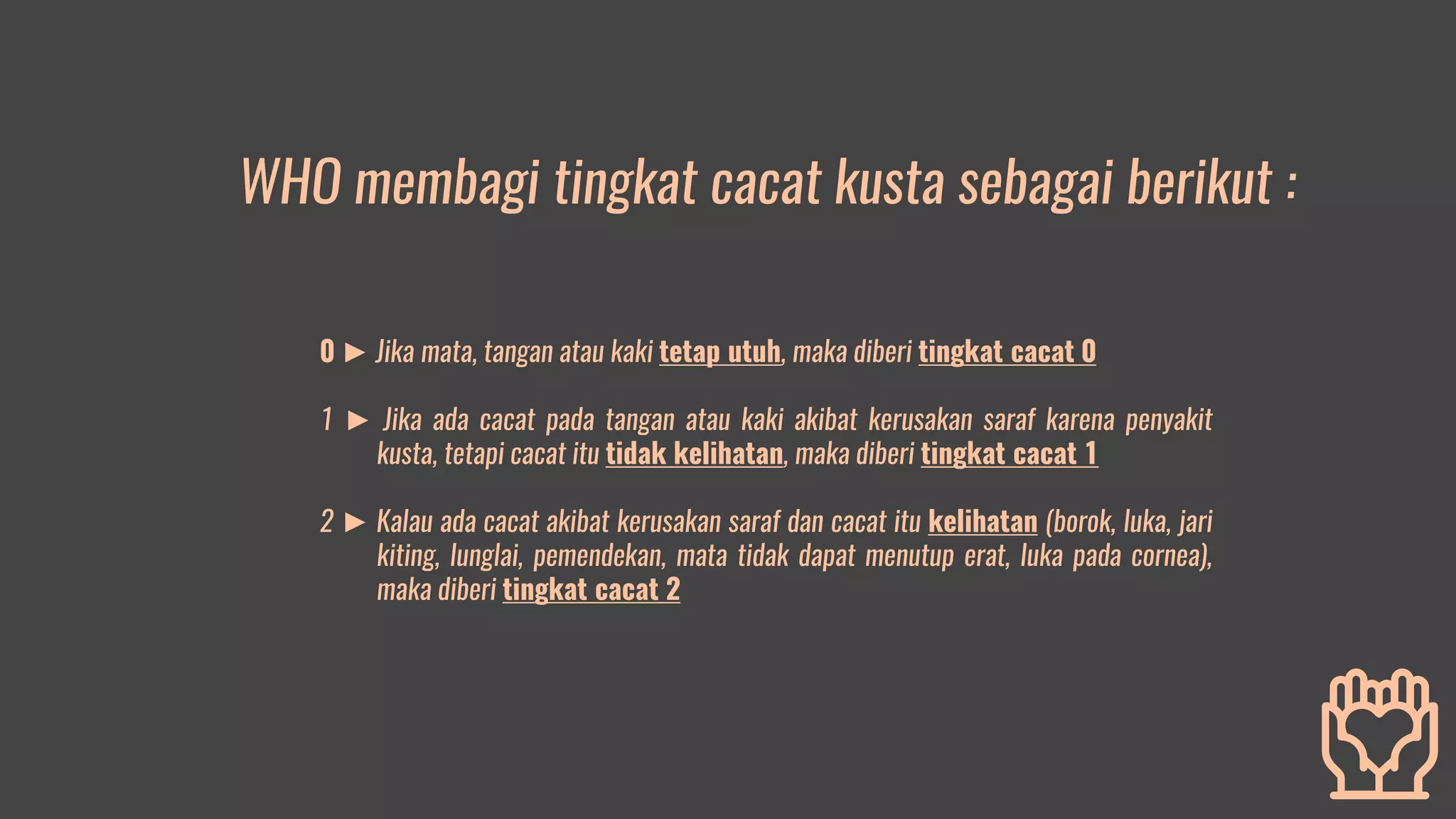 Kecacatan dan pencegahan kecacatan kusta | PPT