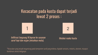 Kecacatan dan pencegahan kecacatan kusta | PPT