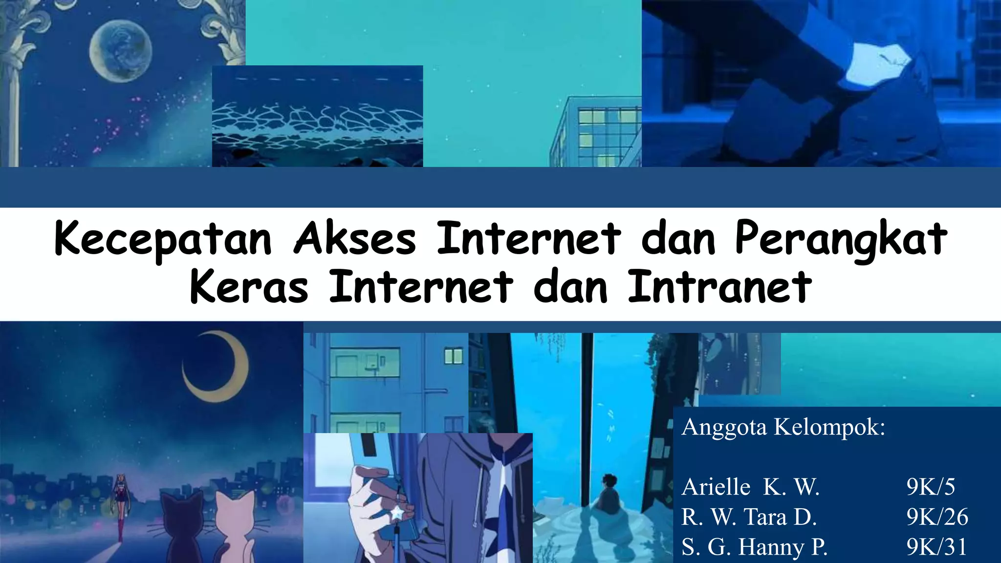 Kecepatan akses internet dan perangkat keras internet dan intranet | PPT