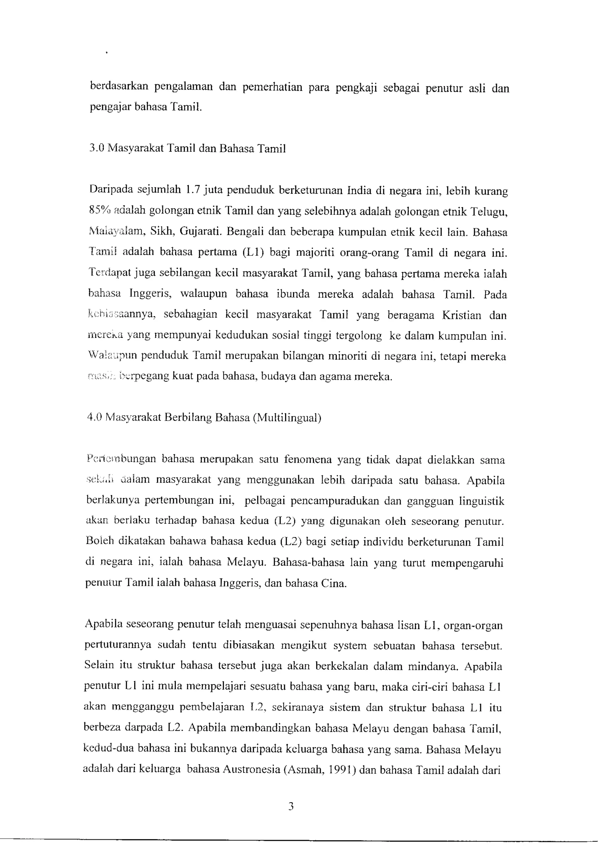 Kecalaruan Melayu Dalam Tamil M Mannar Mannan 001 | PDF