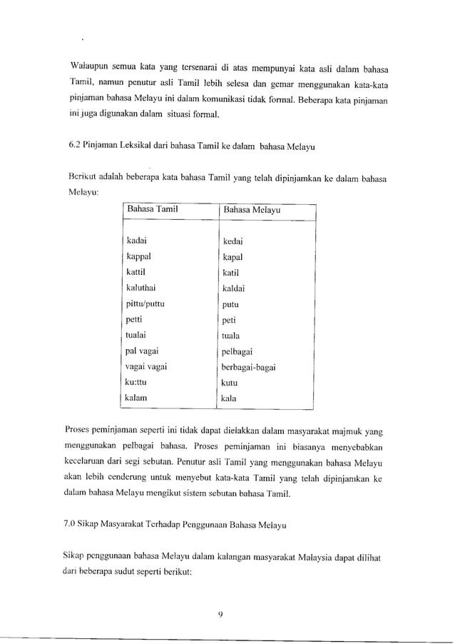 Kecalaruan Melayu Dalam Tamil M Mannar Mannan 001 | PDF