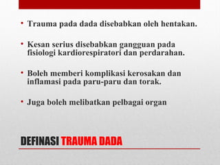 KECEDERAAN DADA | PPT