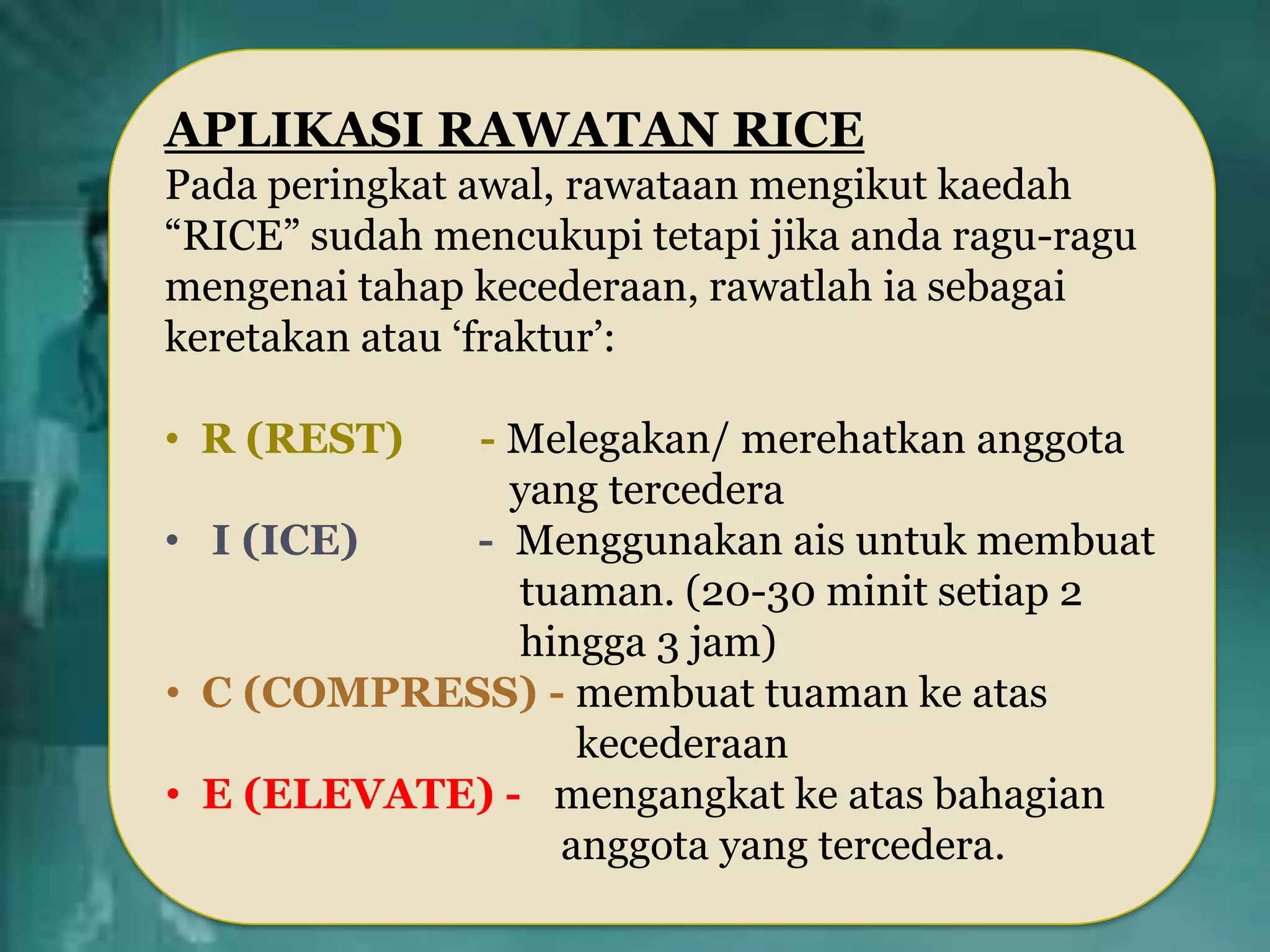 Kecederaan tisu lembut | PPTX