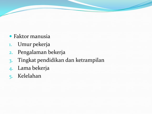 Kecelakaan kerja | PPTX