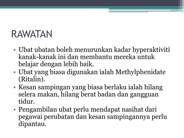 Kecelaruan hiperaktif | PPT