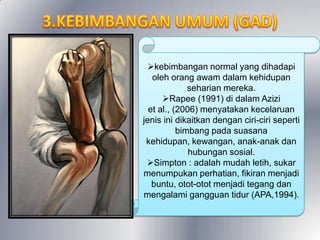 Kecelaruan kebimbangan | PPTX