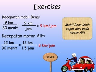 Pembelajaran Kecepatan | PPT