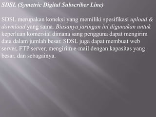 Kecepatan akses dan perangkat keras internet dan intranet | PPTX
